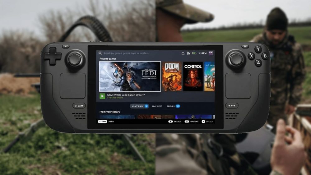 Steam Deck bất ngờ được dùng trong quân đội Ukraine - Kênh Game VN ...