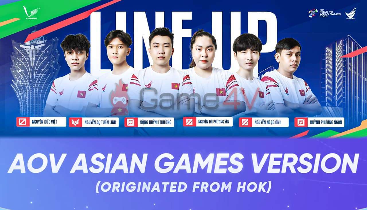 Asian Games 2022: Hé lộ ĐTQG Việt Nam của bộ môn Arena of Valor – Asian ...