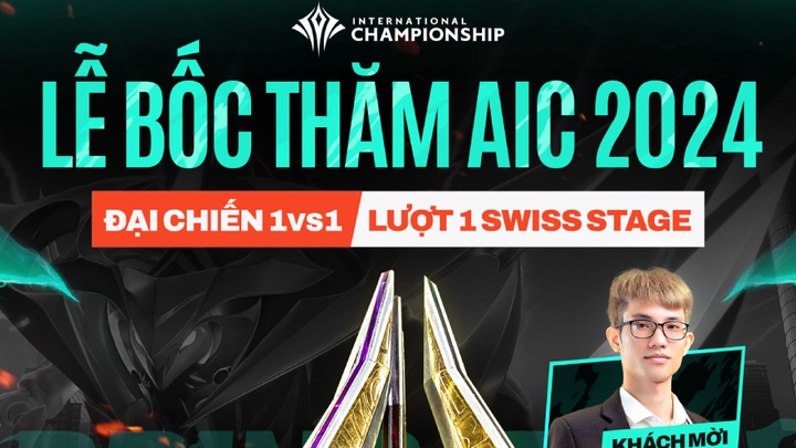 Kết quả bốc thăm AIC 2024 Liên Quân: SGP gặp FW, FL chạm trán ONE ...