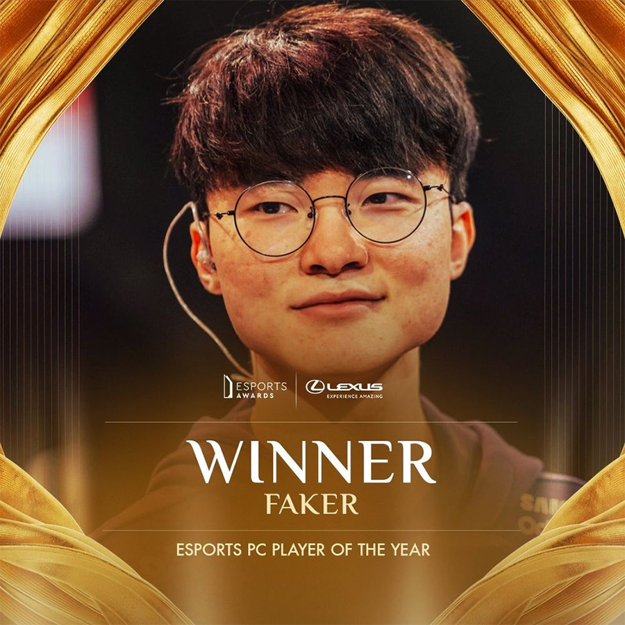 T1 và Faker đại thắng tại Esports Awards 2024 - Kênh Game VN - Trang Tin Tức Game mới nhất, UY ...