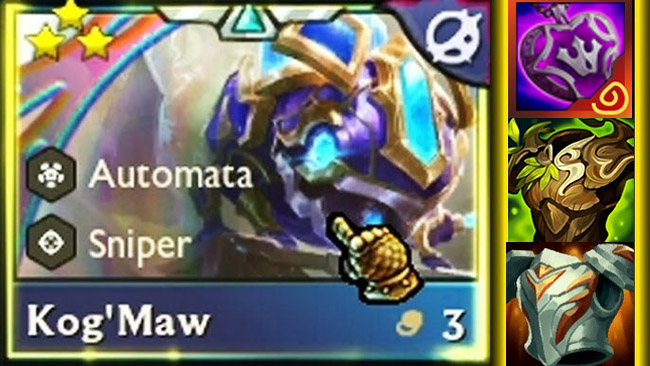 ĐTCL 14.24b: Cười không nhặt được mồm với bài dị Kog’Maw tank cùng Dây ...