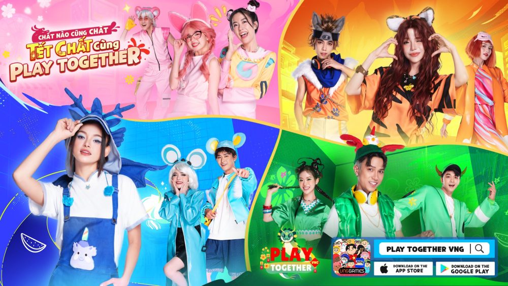 Play Together VNG: Khám phá “Tết Chất” cùng loạt hot TikToker đình đám ...