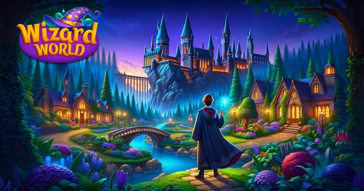 Wizard World: Magic Merge - Game giải đố đề tài thế giới phép thuật đã ra mắt trên Google Play ...